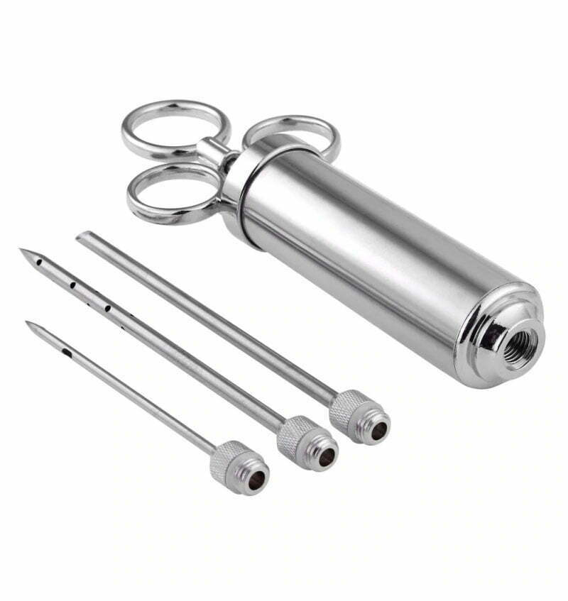 Jeringa / Inyectador para Maridar Carnes Pollo Acero Inox - Bazar Del ...